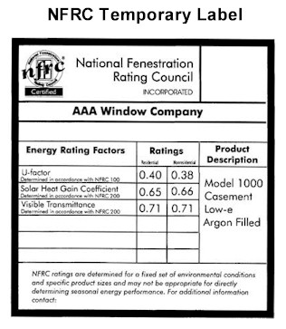 Infographic How To Read Nfrc Ratings For Windows Energy Efficiency